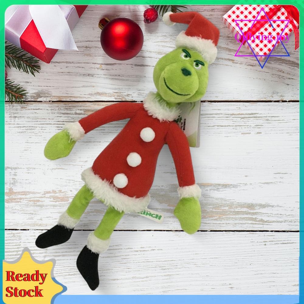 Christmas Grinch Plush Doll Cartoon Cute Festival Theme Xmas Gifts for ...