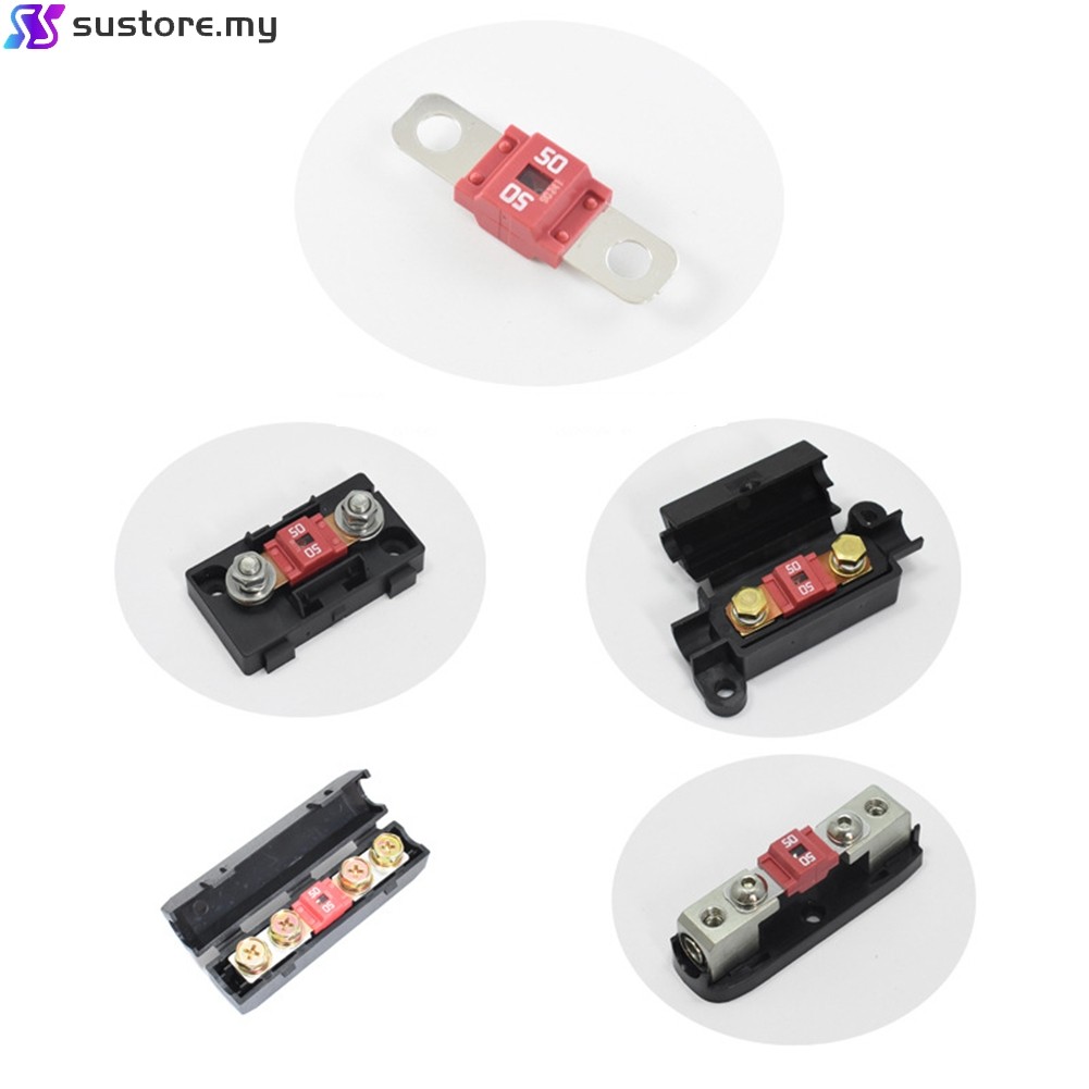 [Super] 30/40/50/60/70/100/125/150/175/200A PEC Fuse Holder Fuse Car ...