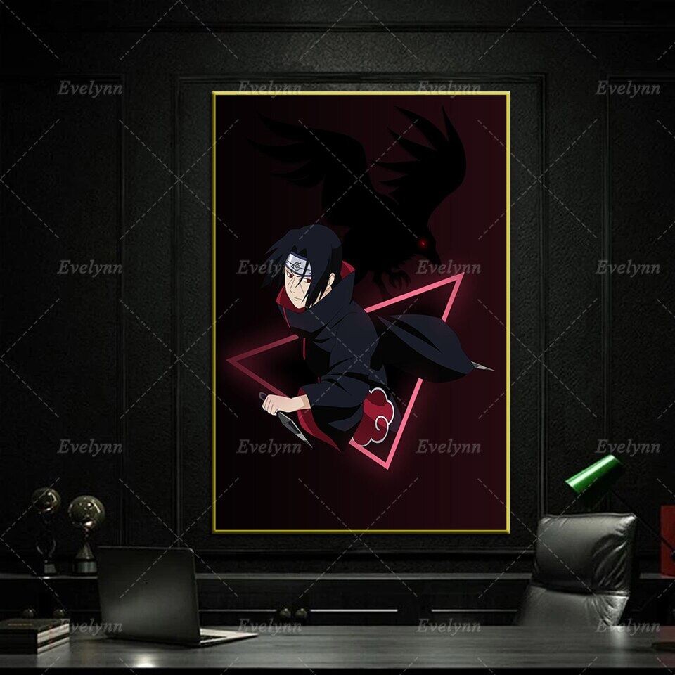 Naruto Kisam Akatsuki Japan Anime Canvas Poster Modern Living Room ...