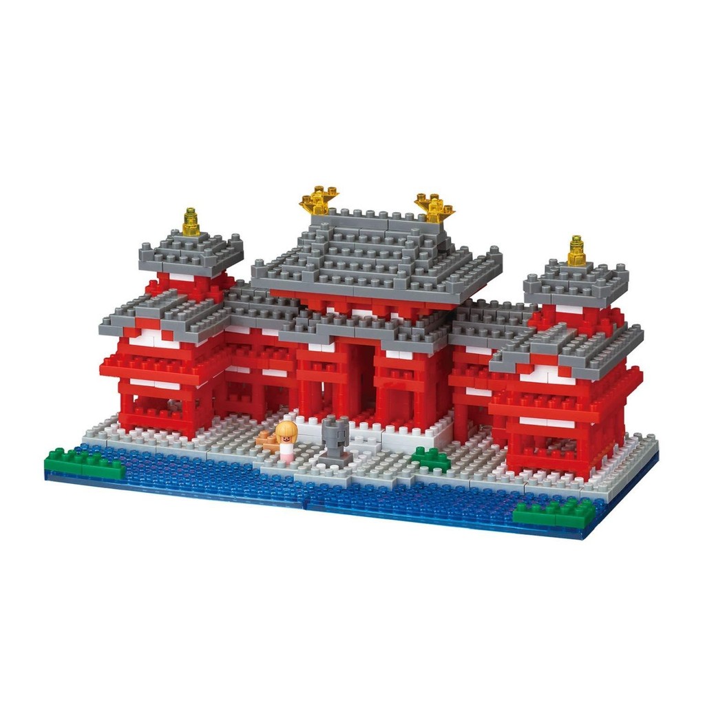 Kawada Nanoblock Byodoin Phoenix Hall NBH_186 ,Single item,Byodoin Phoenix Hall + Kiyomizu ...