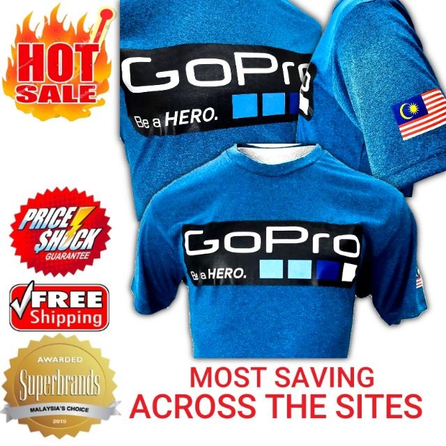 🔥Limited Stock!! GoPro Be A Hero Malaysia Edition Unisex Microfibre ...