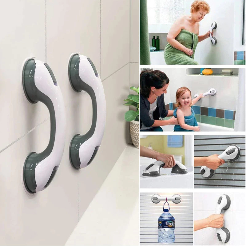 Bathroom Handles Bar Safety For Elderly Handrail Anti-Slip Powerful ...
