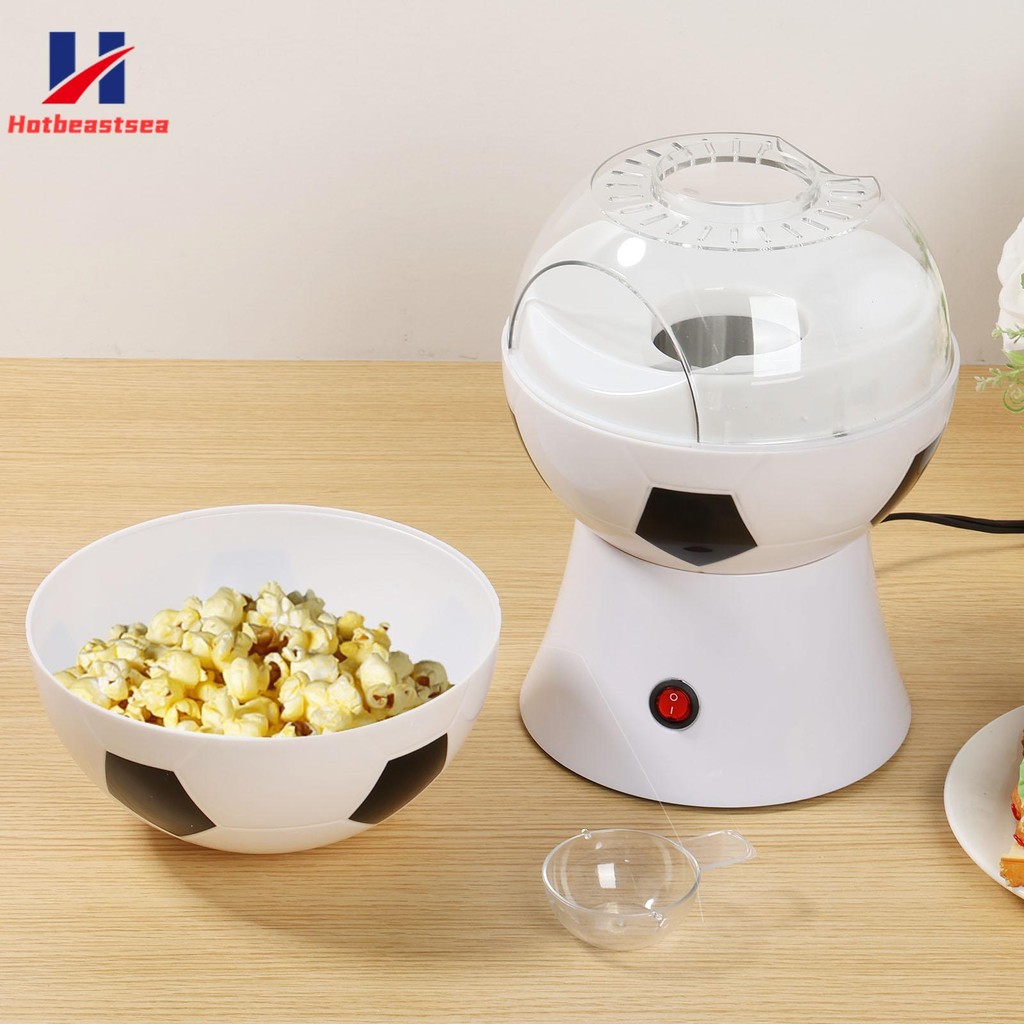 1100W Fast Hot Air Popcorn Popper No Oil Air Popper Popcorn Maker with ...