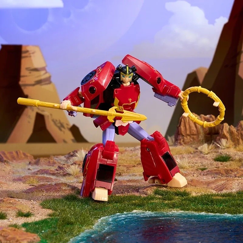 Transformers and Nezha Hand-Made Animation Toy Optimus Prime Samurai ...