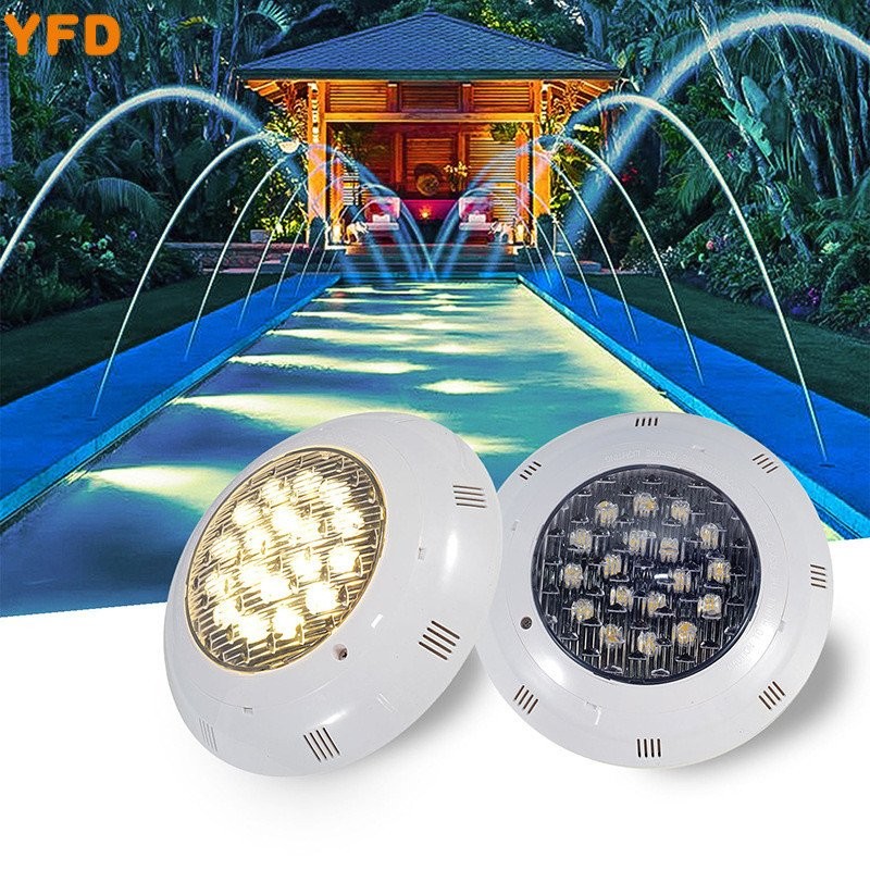 Yfd Hot Product Wall-Mounted Underwater Light 12V Pool Fountain Landscape Underwater Lighting ...