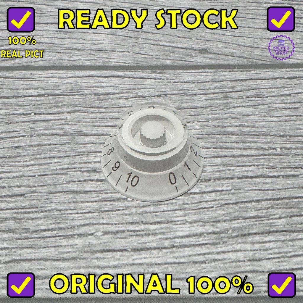 Maxcheer MU0744 Electric Guitar Knob Top Hat Speed Control Plastic with ...