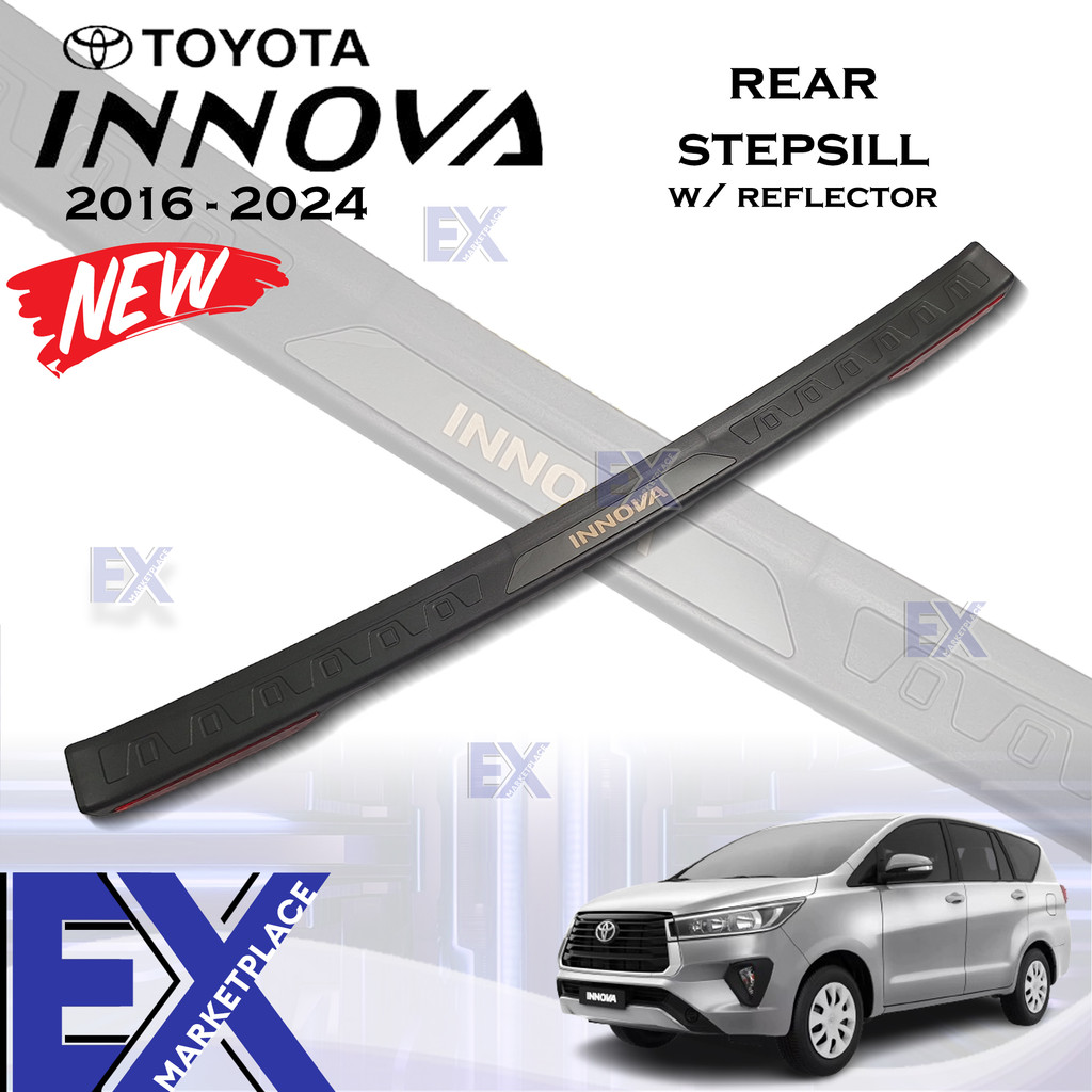 Toyota Innova 2016 to 2024 OEM Rear Step Sill or Stepsill V2 W ...