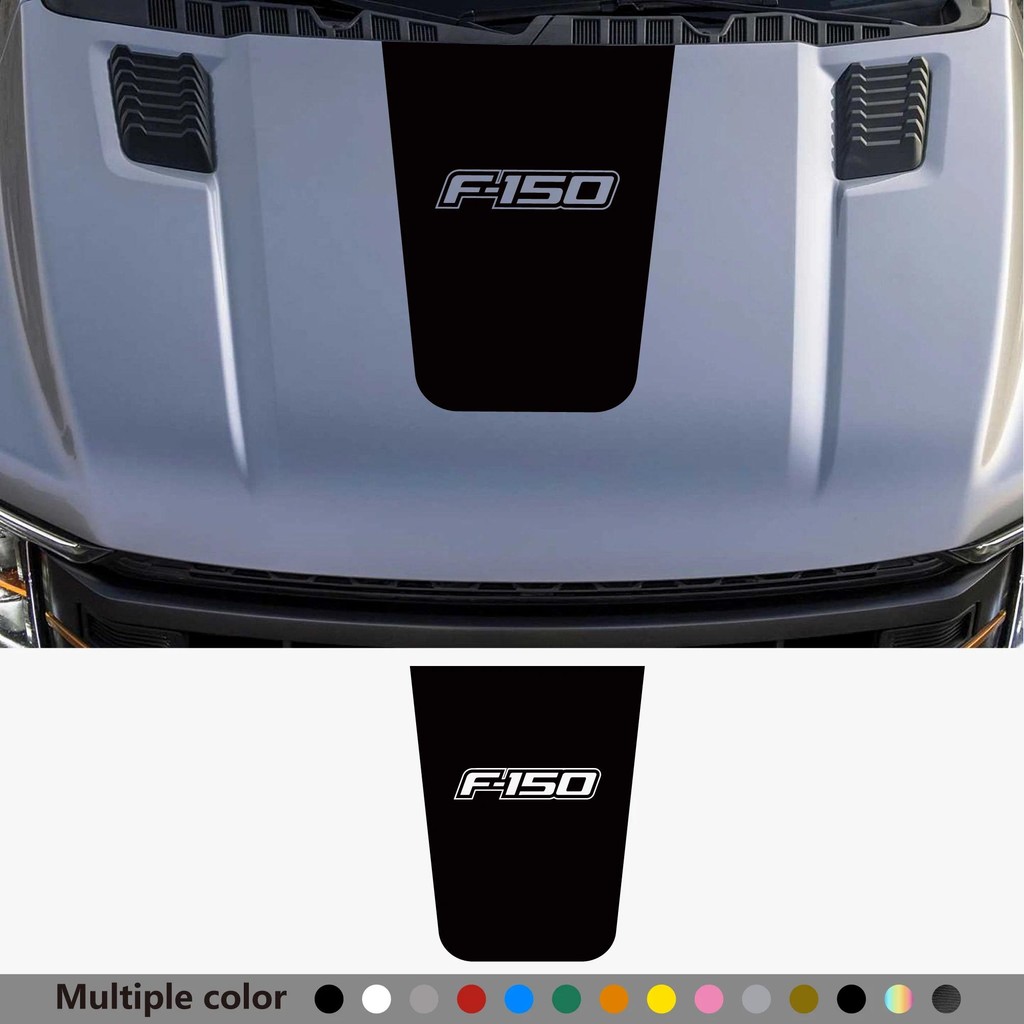 Pickup Engine Hood Decal Apply For Ford F150 Raptor Ranger Truck ...