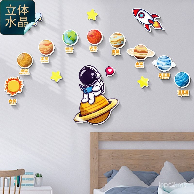 Angkasawan Angkasawan Hiasan Bilik Kanak-kanak Hiasan Dinding Tema ...