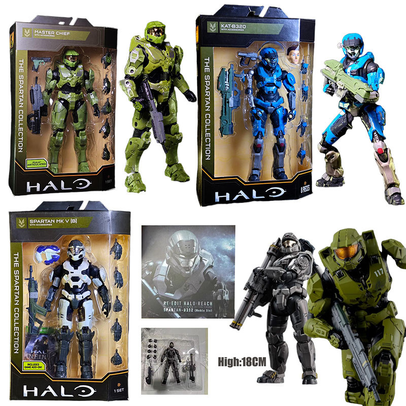 RE:EDIT HALO : REACH Escala Halo Infinite Master Chief Mjolnir Mark VI ...