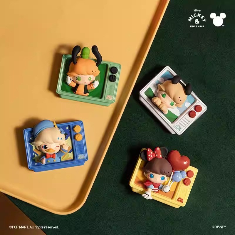 P POP MART Genuine DIMOO Disney Series Refrigerator Stickers Mystery ...