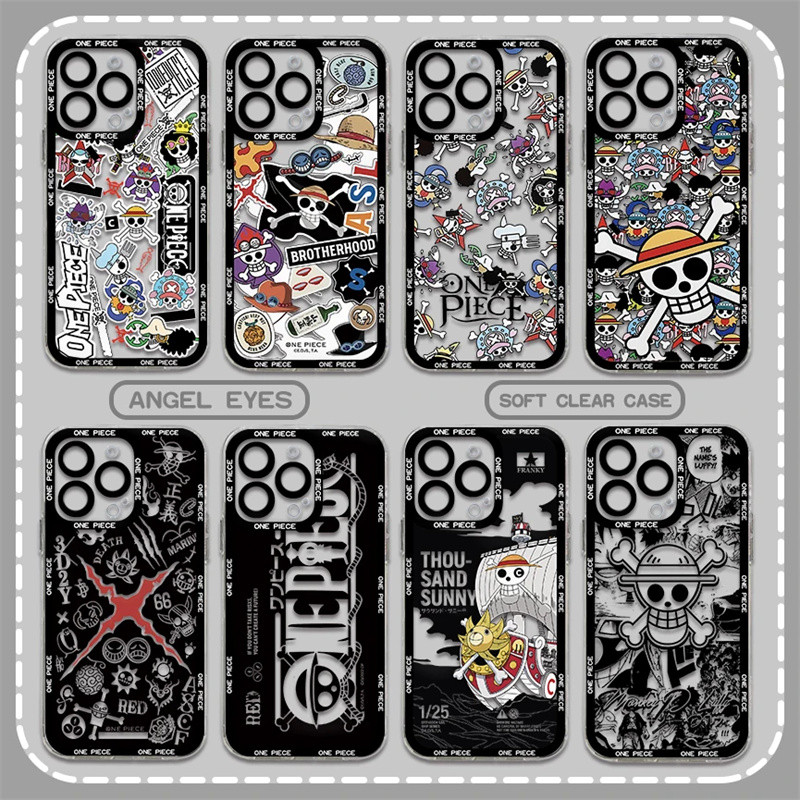 Anime One Piece Luffy LOGO Phone Casing For Samsung Galaxy A56 A55 A35 ...