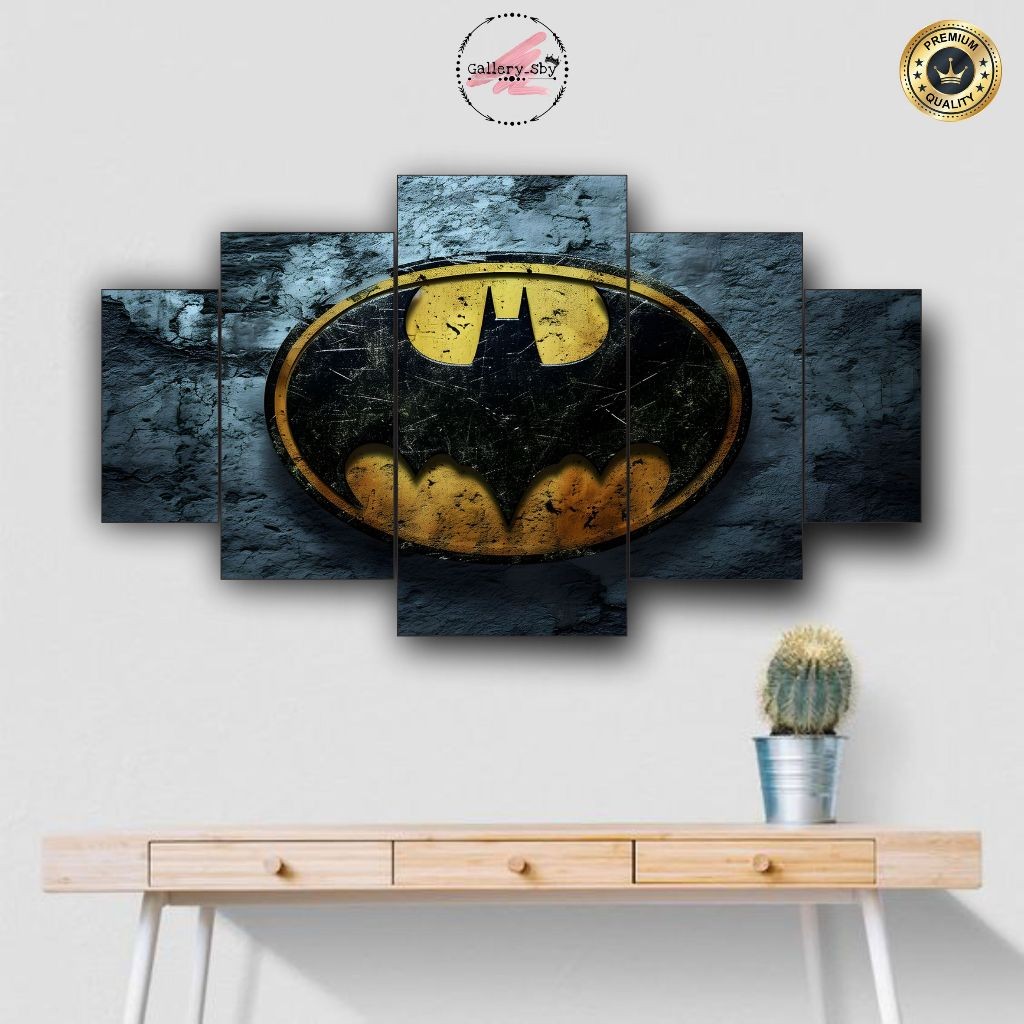 HIASAN DINDING 1 SET COOL BATMAN Wall Display Wall Decoration for ...