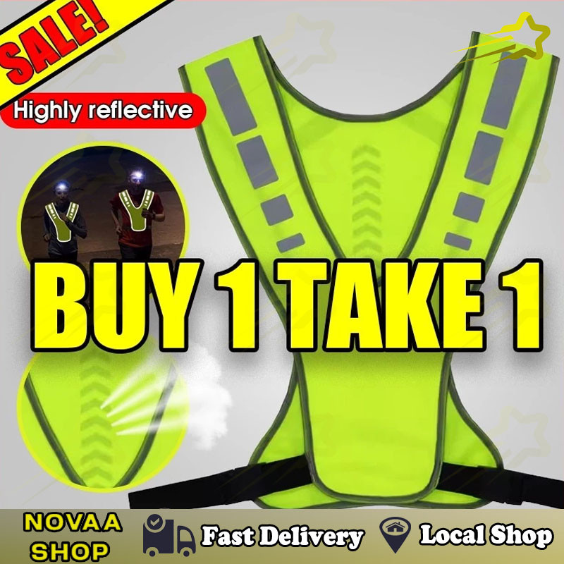 Reflectorized Vest For Motorcycle Reflective Vest Running Safety Vest ...