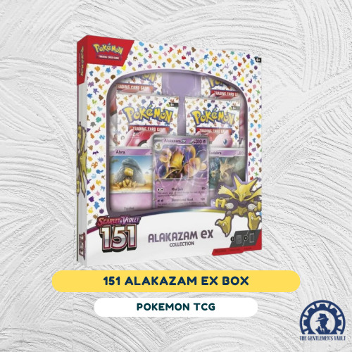 Pokémon TCG: Scarlet & Violet 151 Collection Alakazam ex Box | Shopee ...