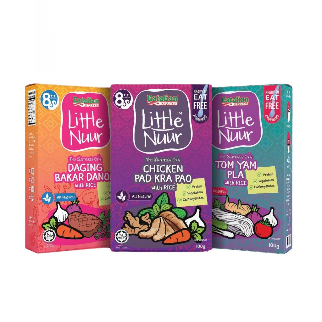 Eatalian Express Little Nuur Baby Instant Food The Siamese One Ready to ...