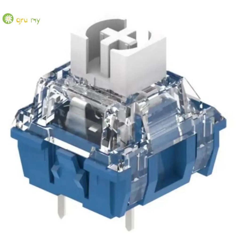 45PCS Fast Silver Axis V2 Switches Linear Shaft Extra Long Use Time ...