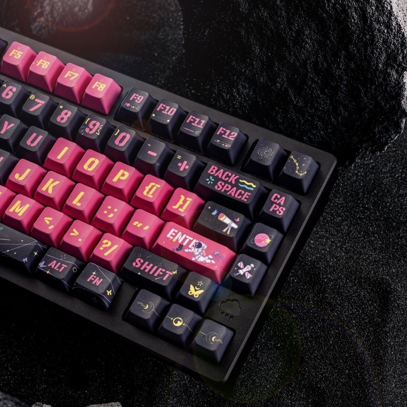 Space Fantasy Keycap Cherry Profile 130 Keys PBT Five-sided Dye ...