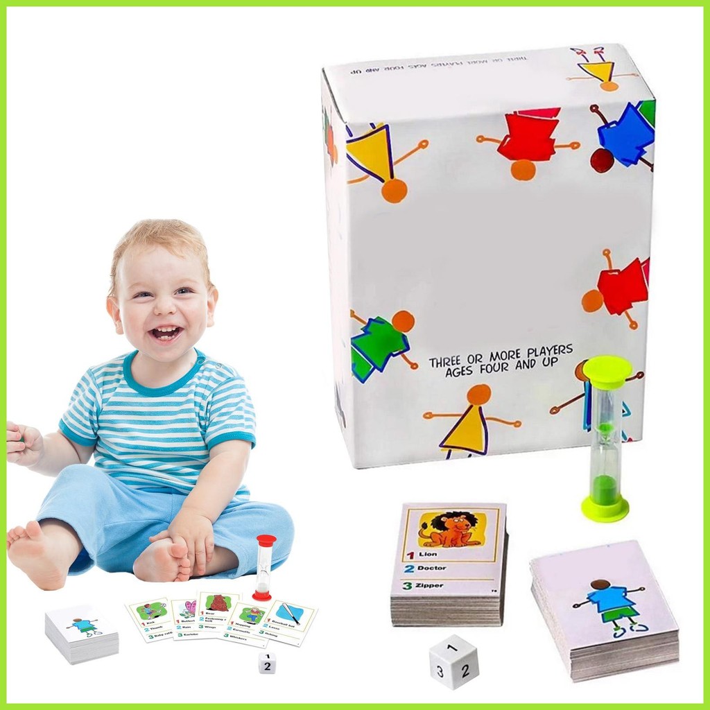 Deck of Cards Word Guessing Cards Educational Games Kids Homeschool ...
