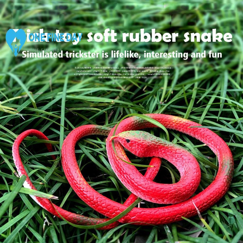 Realistic Rubber Snakes Trick Toy Simulation Snake Rubber Whimsy Small ...