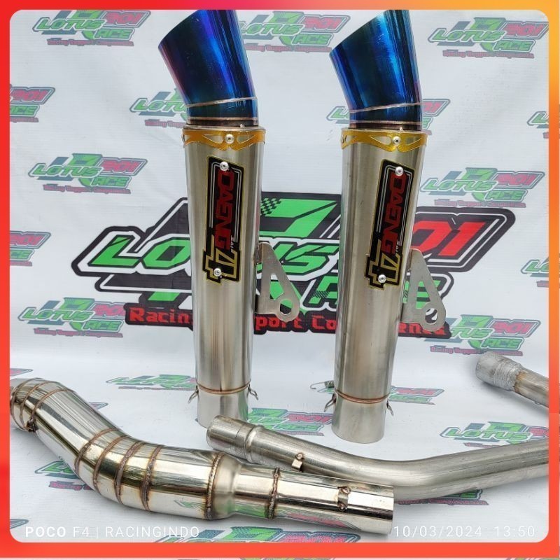 Daeng Sai4 Conical Open Exhaust Pipe Skygo 125/150/175 TMX 125/155 ...