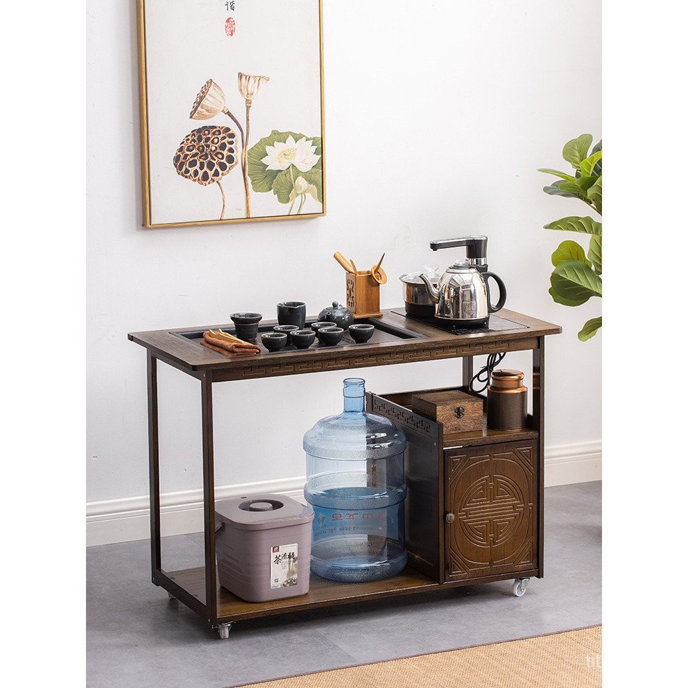 Mobile Tea Table Small Tea Car Household Coffee Table Table Modern ...