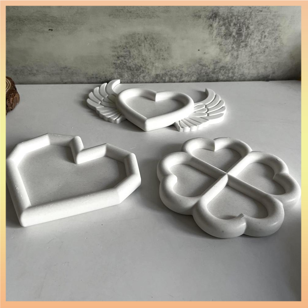 Love Wing Dish Silicone Mould Plaster Drip Tray Mould | Shopee Malaysia