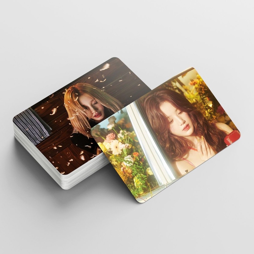 55 gidle Album Heat Cards Tian Xiaojuan Song Yuqi Ye Shuhua Zhao Meiyeon gidle Photo Card lomo ...