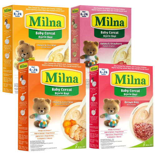 Milna Baby Cereal Assorted Variance 120g | Shopee Malaysia