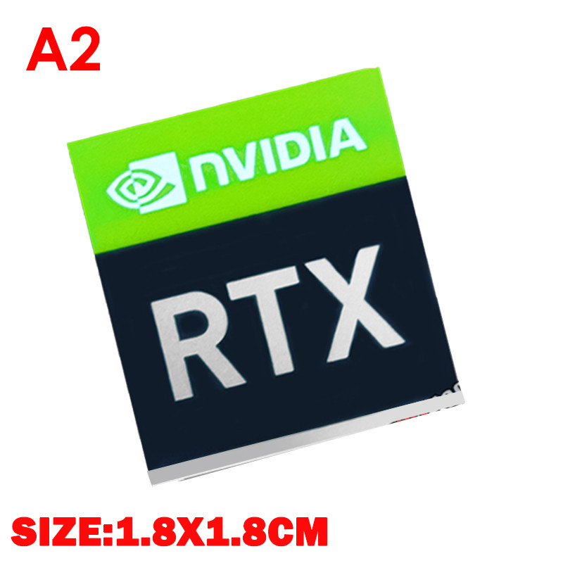 [NAY] Graphics Card Sticker RTX 2080Ti 2070 2060 TITAN VR GTX 1650 ...