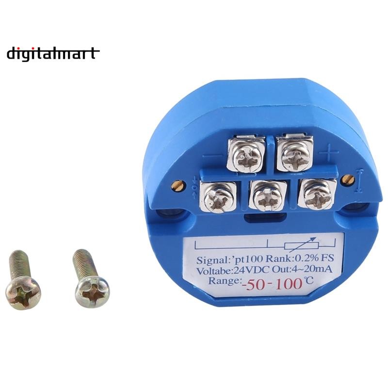 RTD PT100 Temperature Transmitter Module Thermal Resistance -50-100°C ...