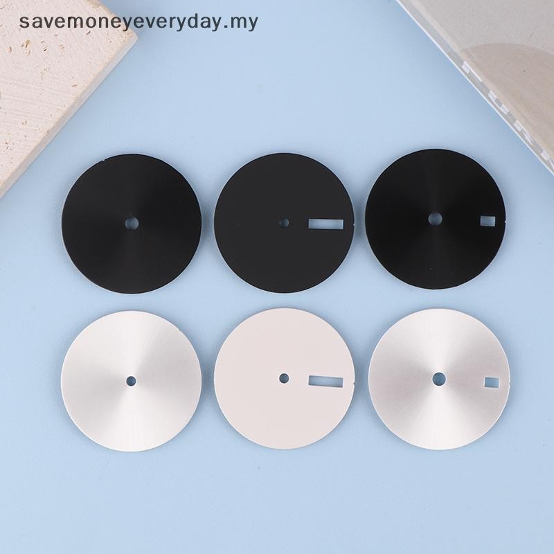[save] 28.5mm DIY Watch Dial None/ Single/ Double Calendar Blank Watch ...