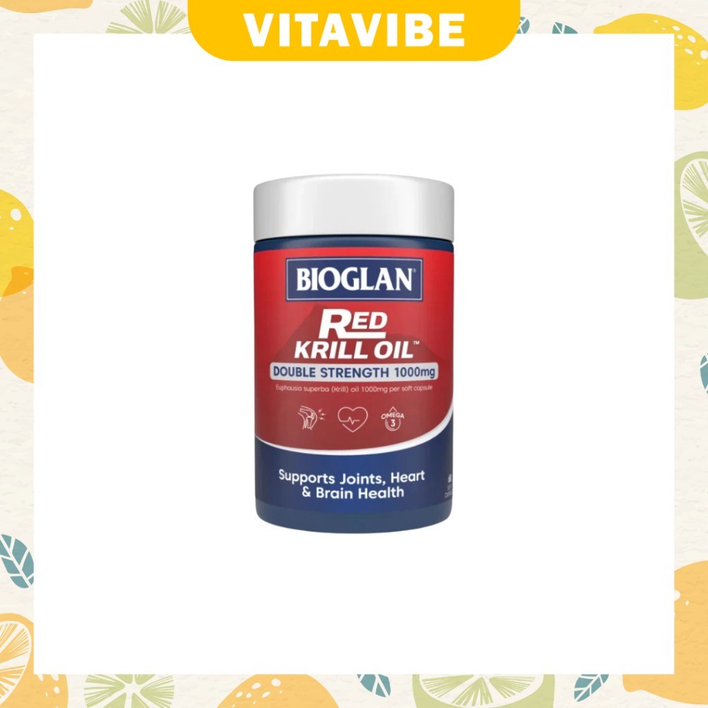 Bioglan Red Krill Oil 1000mg (60 Capsules) | Shopee Malaysia
