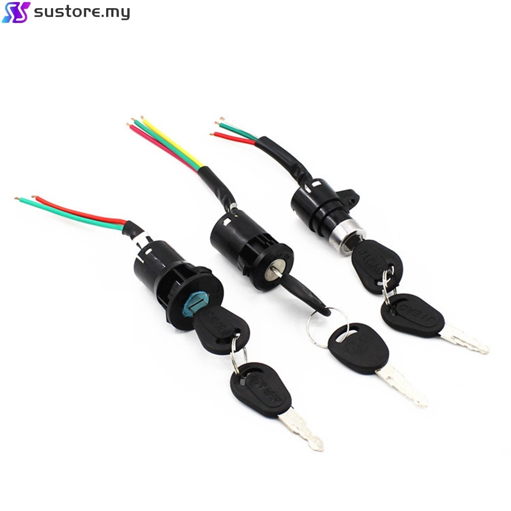 [Super]Electric Bicycle Ignition Switch Key Power Lock for Electric ...
