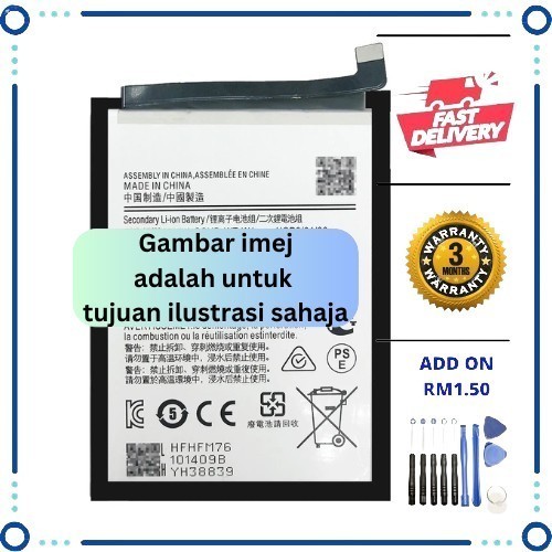 BATTERY SAM A02S A025F / SAM A03S A037F / SAM A22 ( 5G ) A226B M02S ...