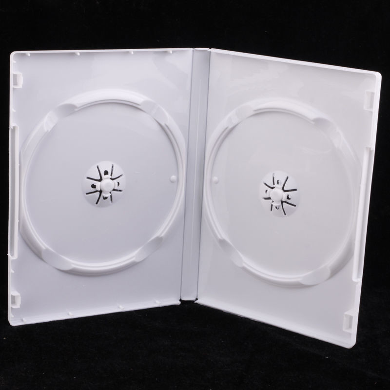 Hot Sale DVD CD Box 14cm Single Piece Double Piece CD DVD Plastic Box ...
