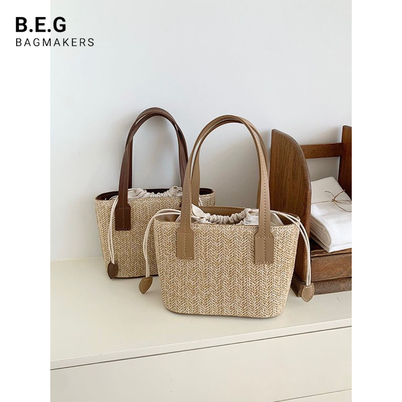 B.E.G Lady Hand Carry Bag Korean Ins Shoulder Sling Bag Beg Rotan bag ...