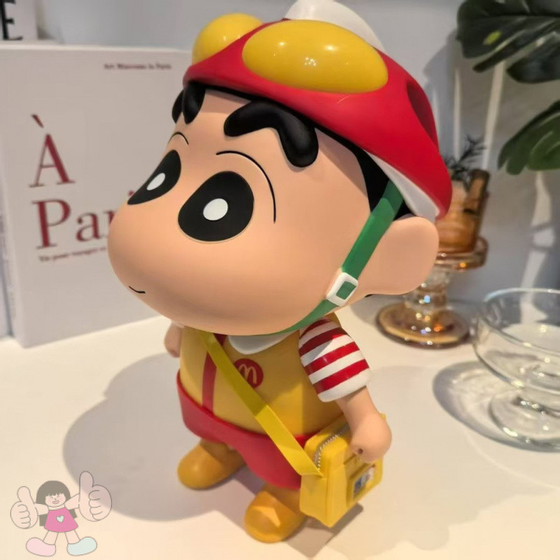 [Ready Stock] Medium Golden Arch Luminous Shin-Chan Cartoon McDonald's ...