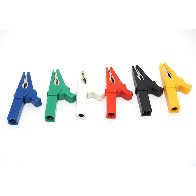 Test Clip 55MM 20A Insulated Alligator Clip to 4mm Banana Plug for ...