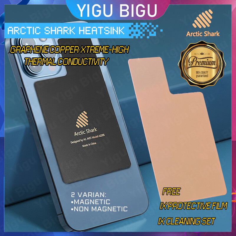 FLYDIGI ARCTIC Shark Heatsink Graphene Copper Copper Pad for Cooler ...