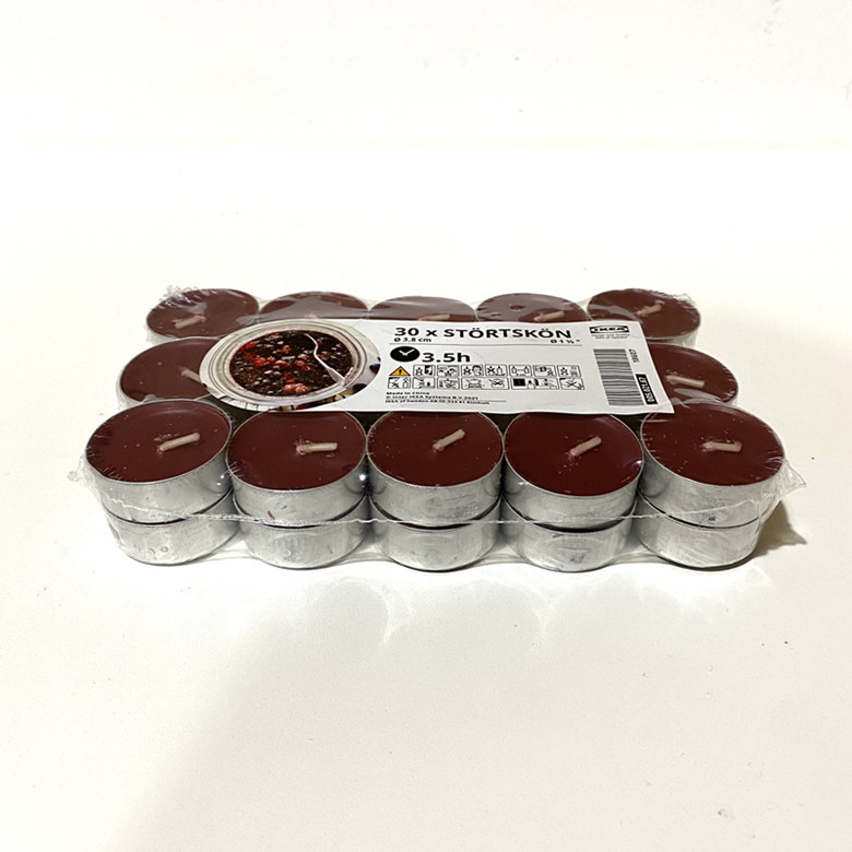 Pembelian Domestik IKEA Sihuan Lilin Bulat Kecil Wangi Khas Lilin ...