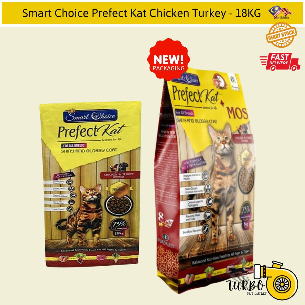 Smart Choice Prefect Kat Premium Cat Food Chicken Turkey / Dry Food ...