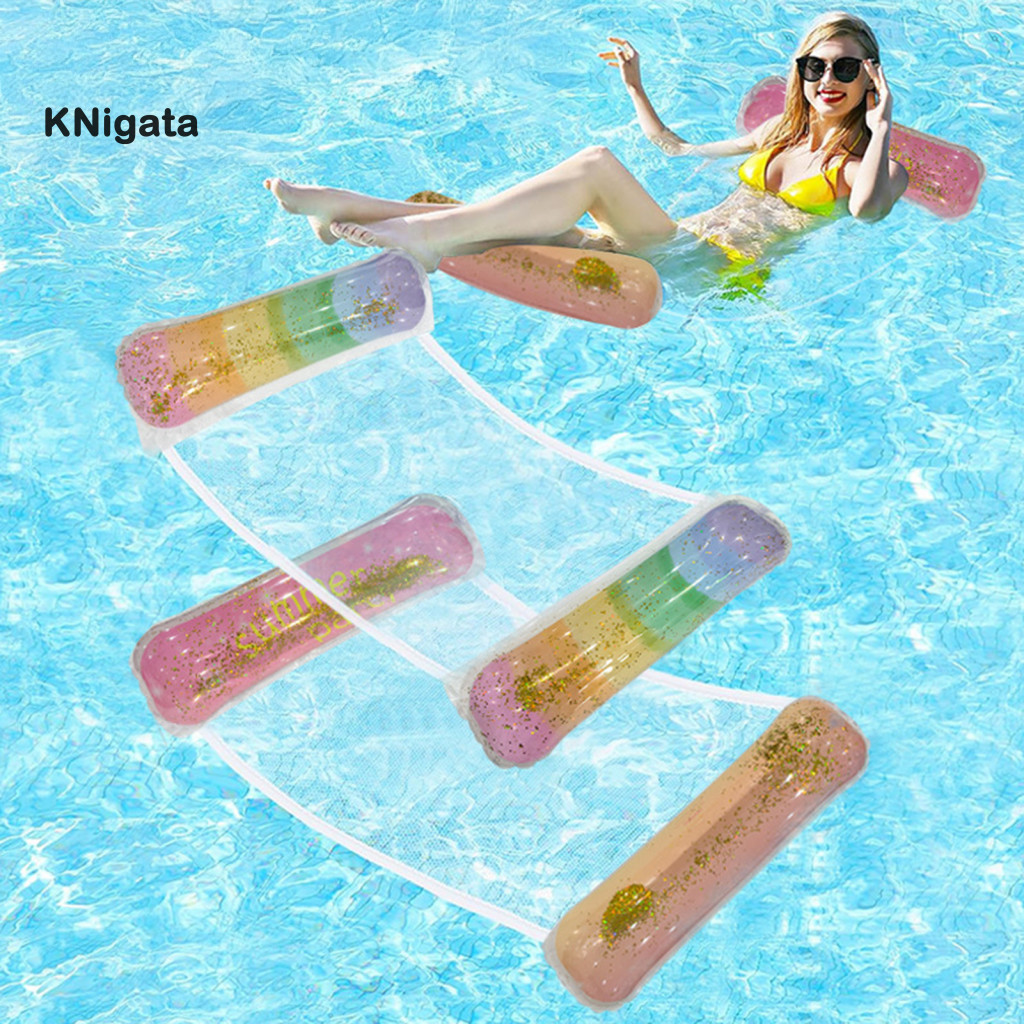 [Ready stock] Versatile Pool Float Hammock Pool Float 4-in-1 Inflatable ...