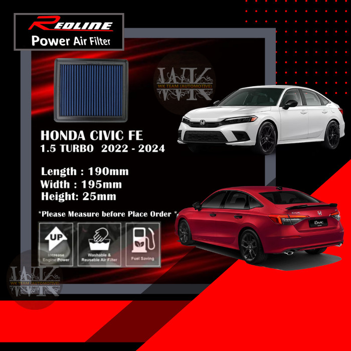 Honda Civic FE 1.5 Turbo Redline High Flow Performance Drop In Engine ...