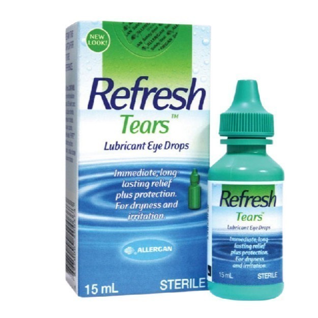 ALLERGAN REFRESH TEARS EYE DROPS 15ML (EXP:08/2025) | Shopee Malaysia