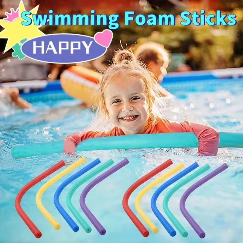Kids Floating Foam Sticks Swimming Pool Noodle Float Aid Floating Foam ...