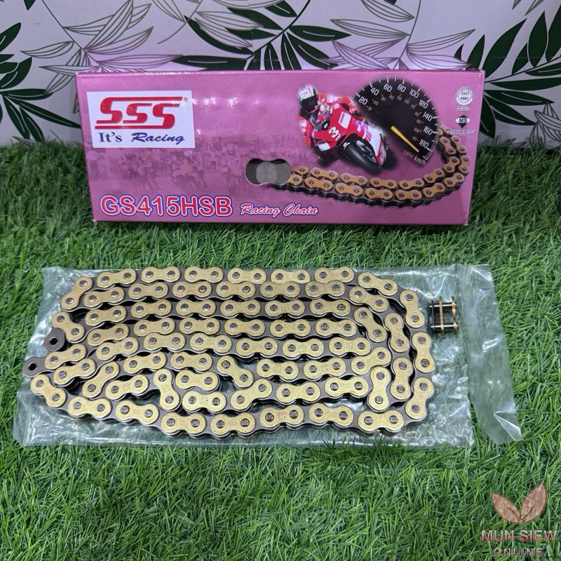 (100% ORIGINAL) RANTAI SSS GR GS 415 HSBT HSB 122L 132L Double Gold ...