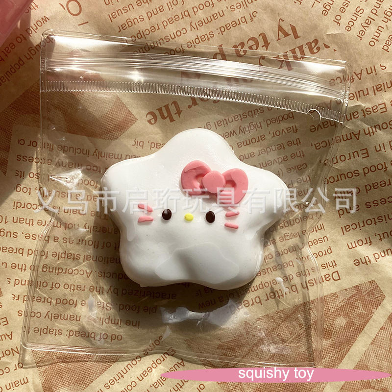Squishy fidget toy Stress Relief decompression Mainan Slime Hello Kitty ...