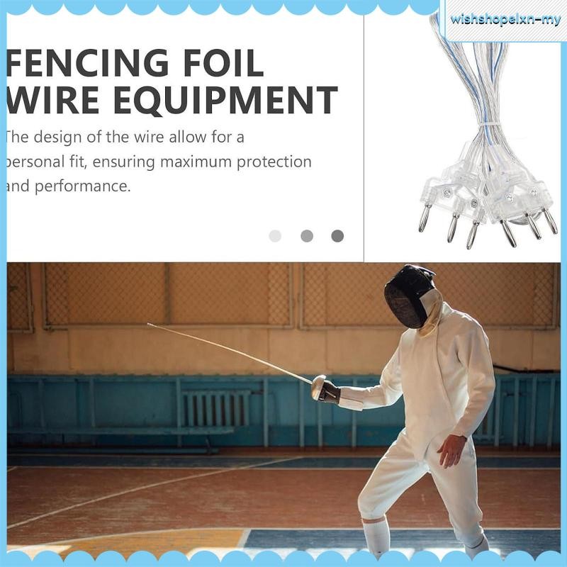 [WishshopelxnMY] Fencing Body Cord Stainless Steel Connecting Wire ...