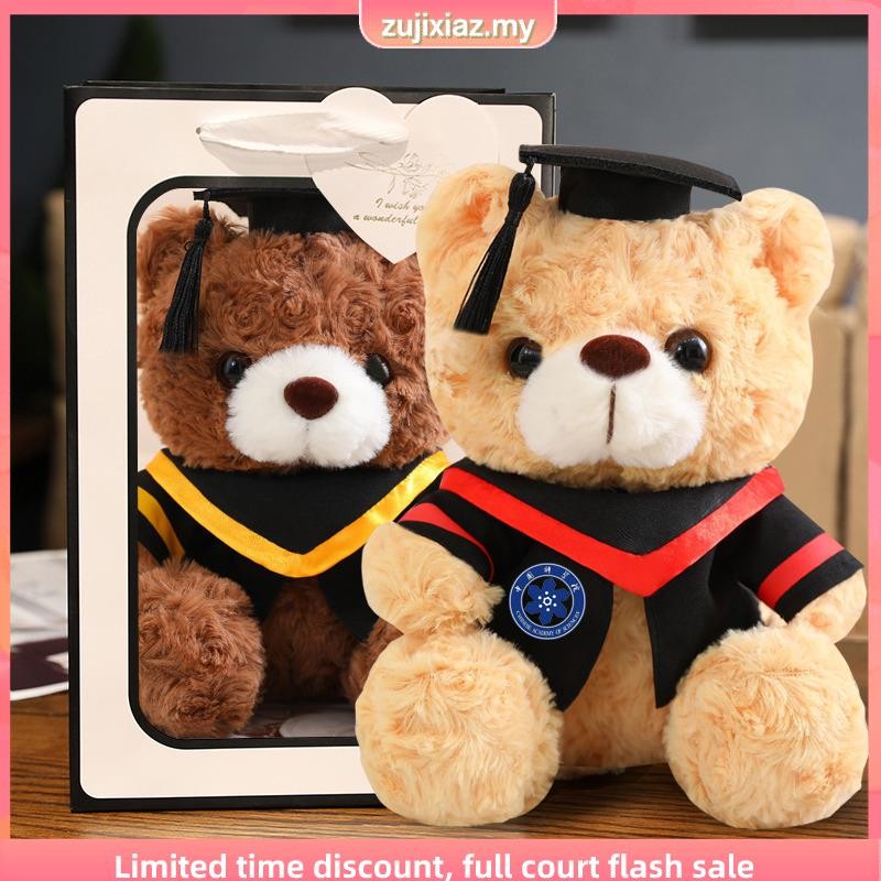JOJO CASTLE 23cm Graduation Teddy Bear with Sweatshirt Doctor Bear ...